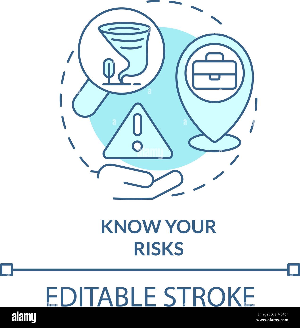 Know risks turquoise concept icon Stock Vector Image & Art - Alamy Know risks turquoise concept icon Stock Vector Image & Art - Alamy