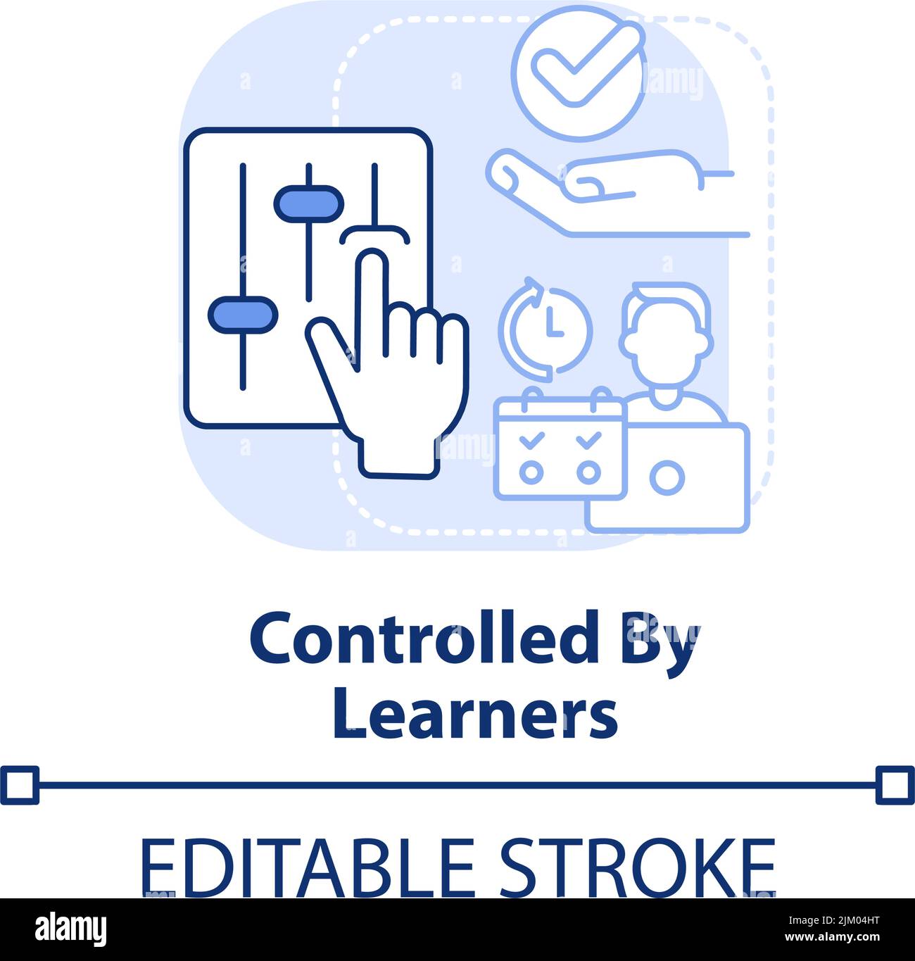 Online learners Stock Vector Images - Alamy
