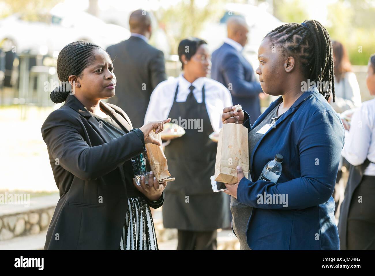 Business networking men women hi-res stock photography and images - Alamy