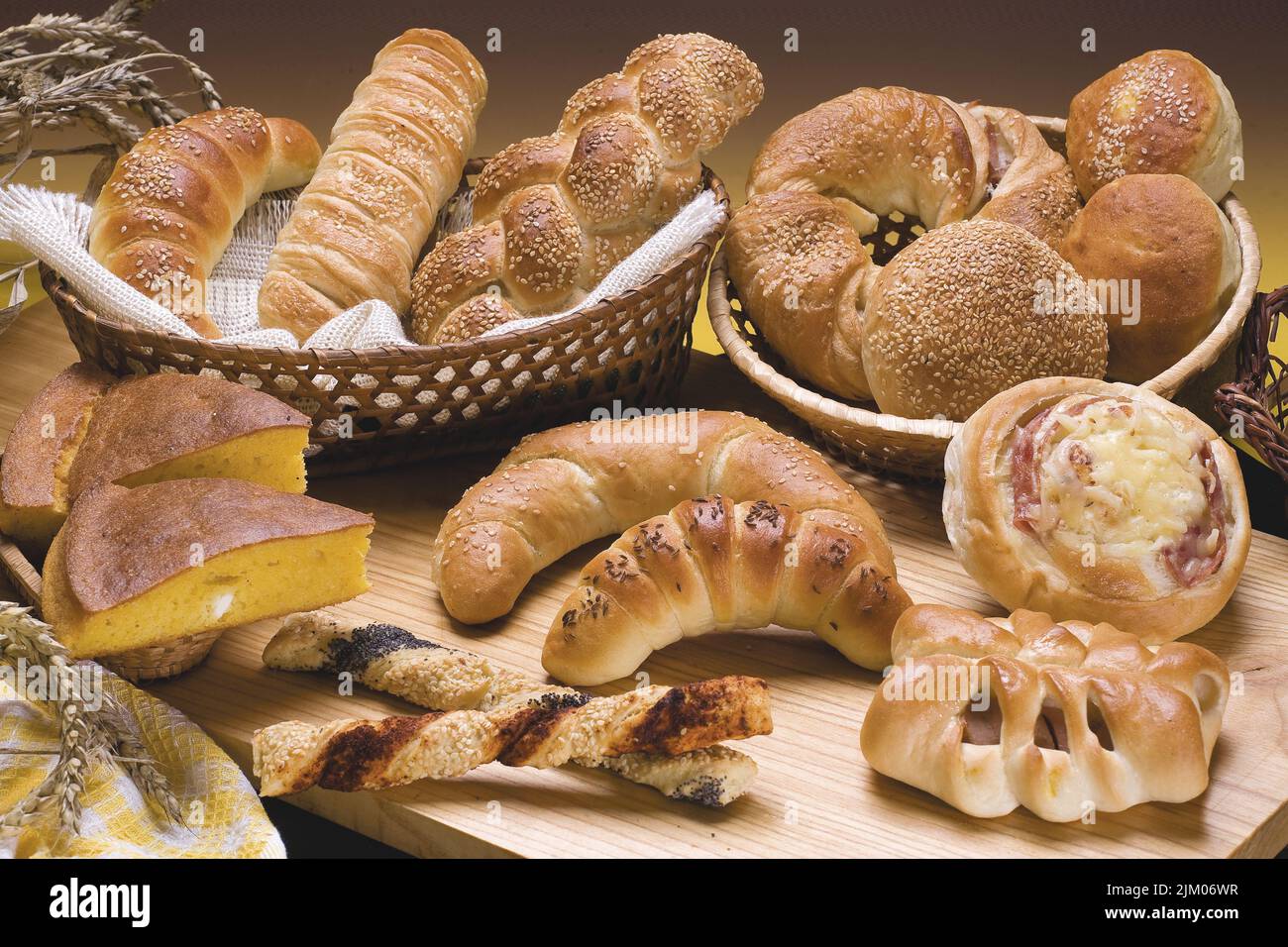Bread products hi-res stock photography and images - Alamy