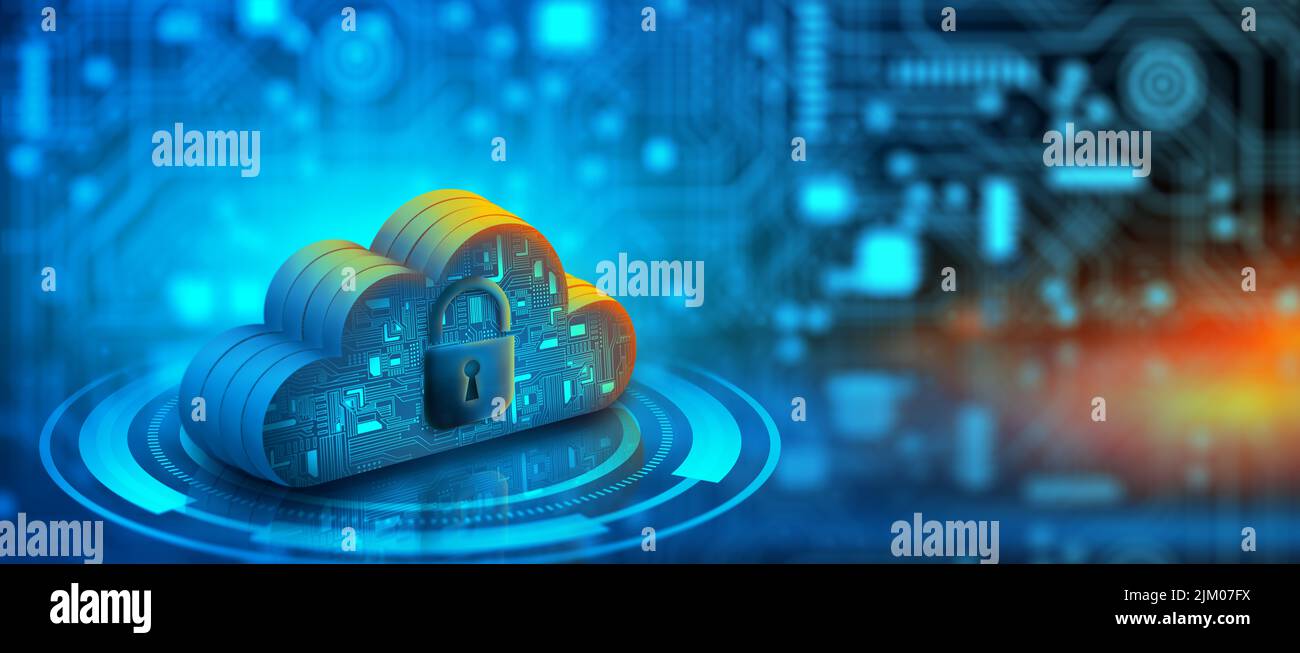 Cloud Computing Technology Internet On Converging Point Of Circuit With