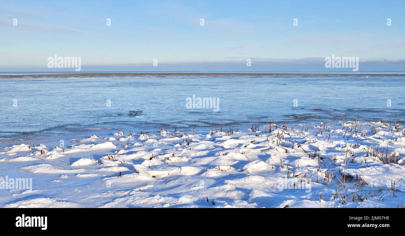 Danish Winter landscape - the coast of Kattegat. Photos of Danish ...