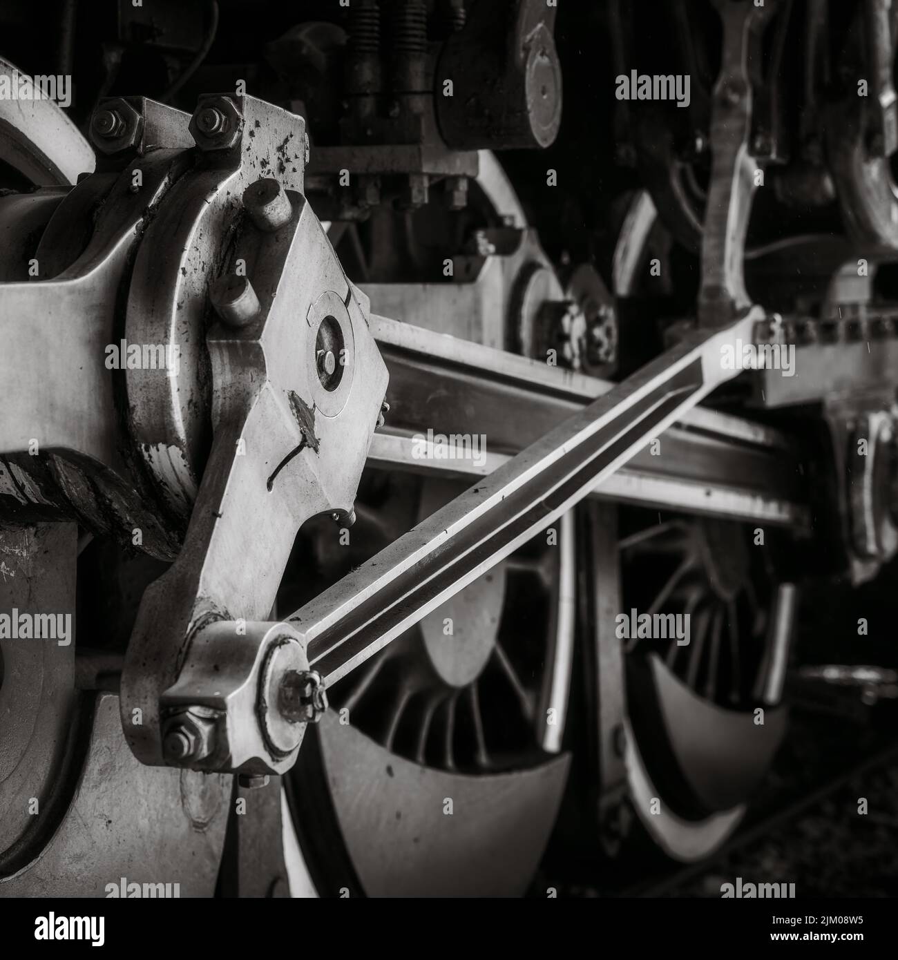 Wheel of a steam locomotive hi-res stock photography and images - Alamy