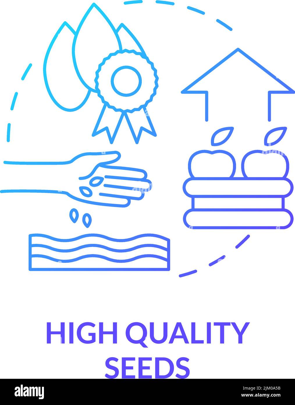Soil quality improvement Stock Vector Images - Alamy