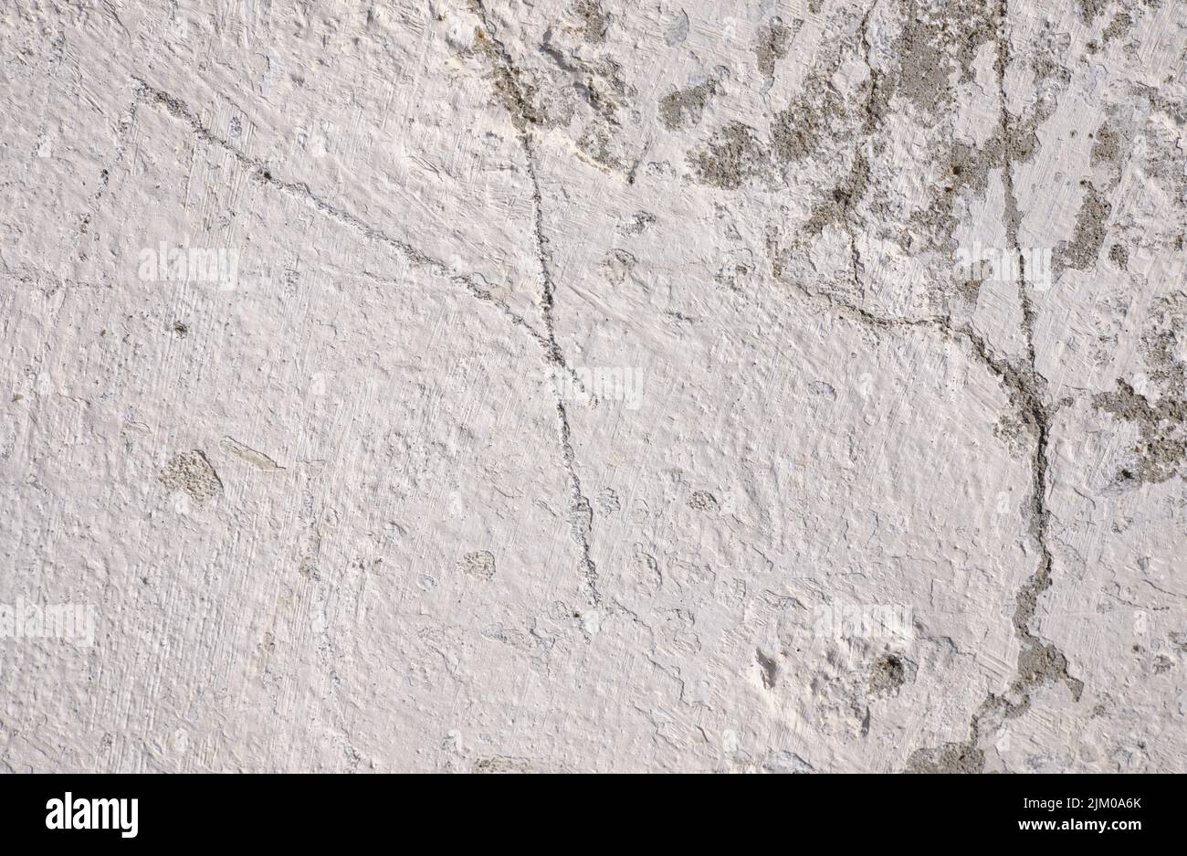 Grunge concrete cement wall with crack in industrial building surface ...