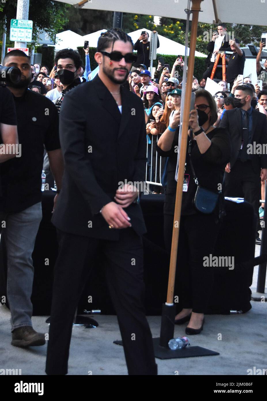 Los Angeles, California, USA 1st August 2022 Singer/Actor Bad Bunny ...