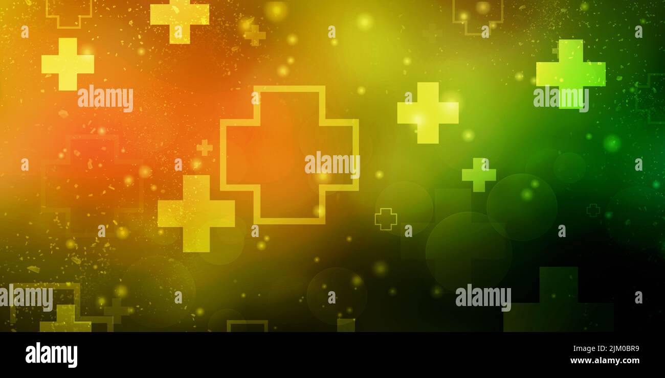 2D illustration medical structure background Stock Photo - Alamy