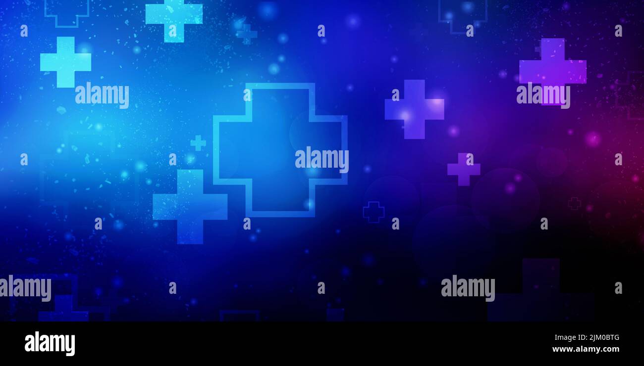 2D illustration medical structure background Stock Photo - Alamy