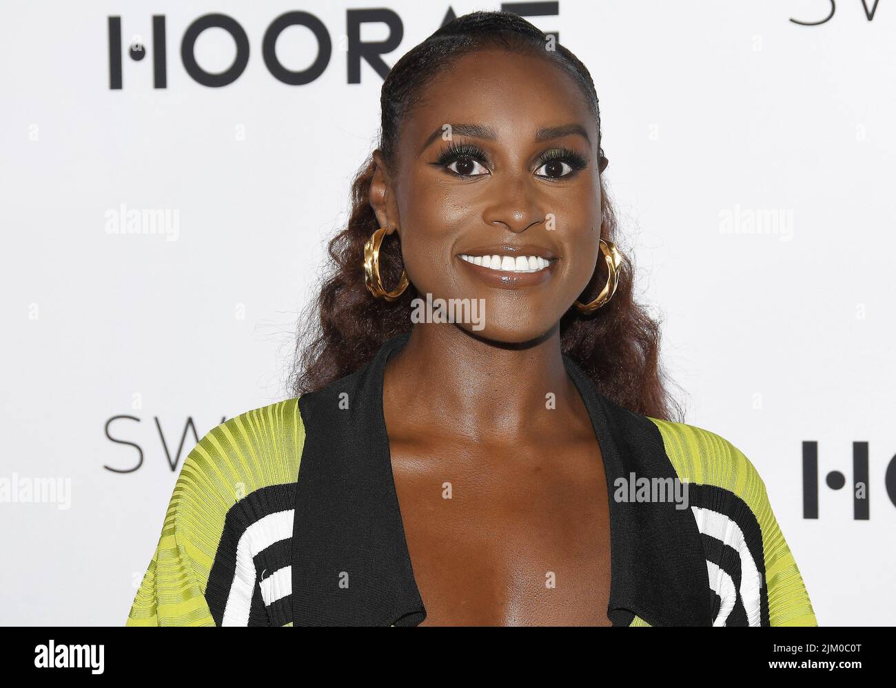 Issa Rae arrives at the HBO Max's SWEET LIFE Season 2 Premiere held in ...