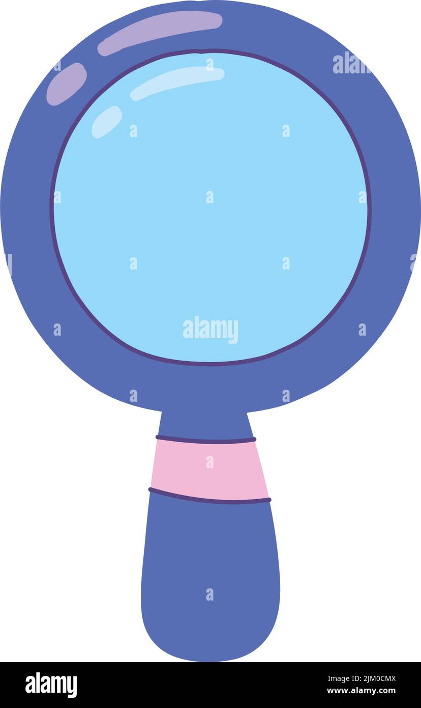 magnifying glass cartoon Stock Vector Image & Art - Alamy