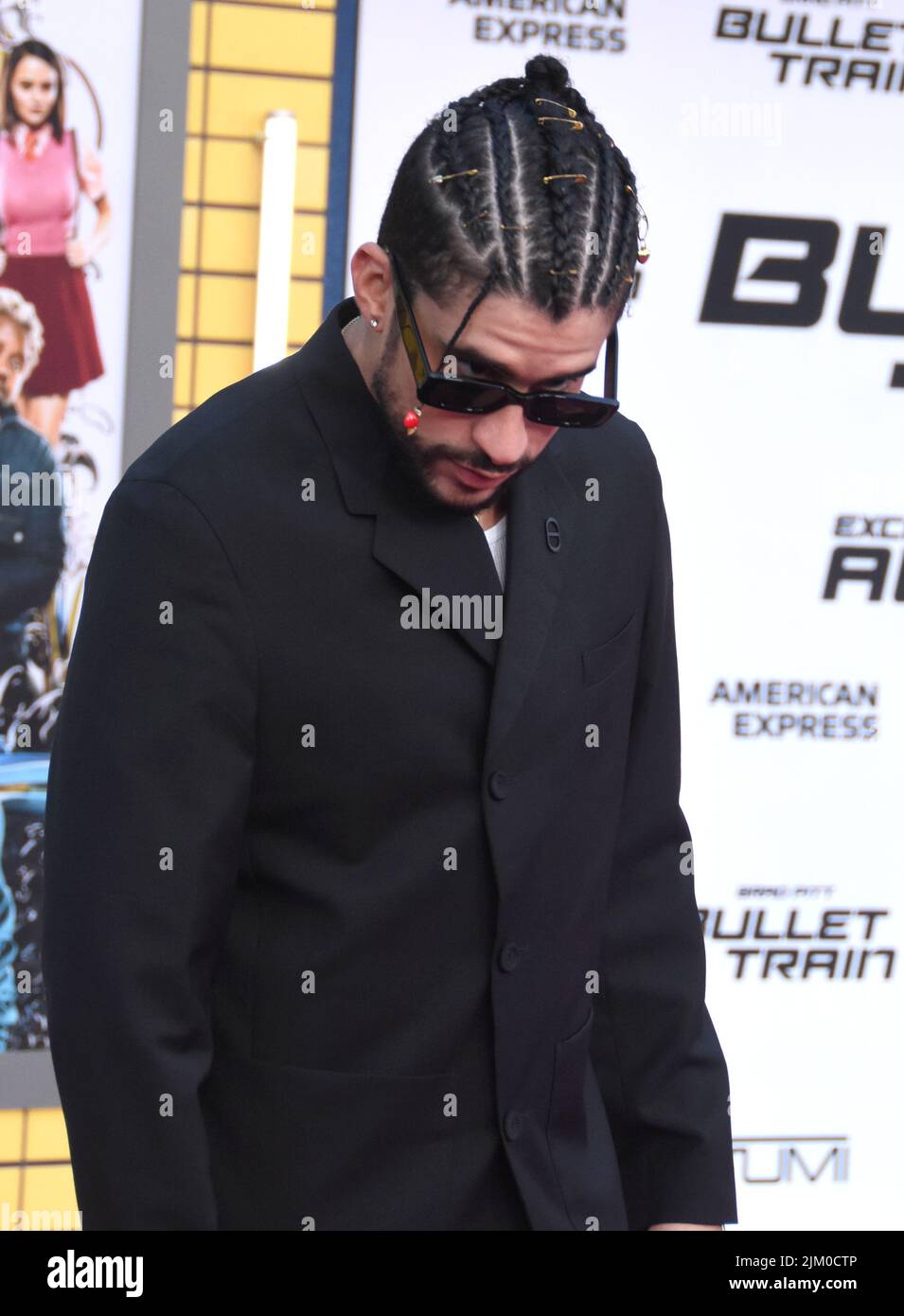 Los Angeles, California, USA 1st August 2022 Singer/Actor Bad Bunny ...