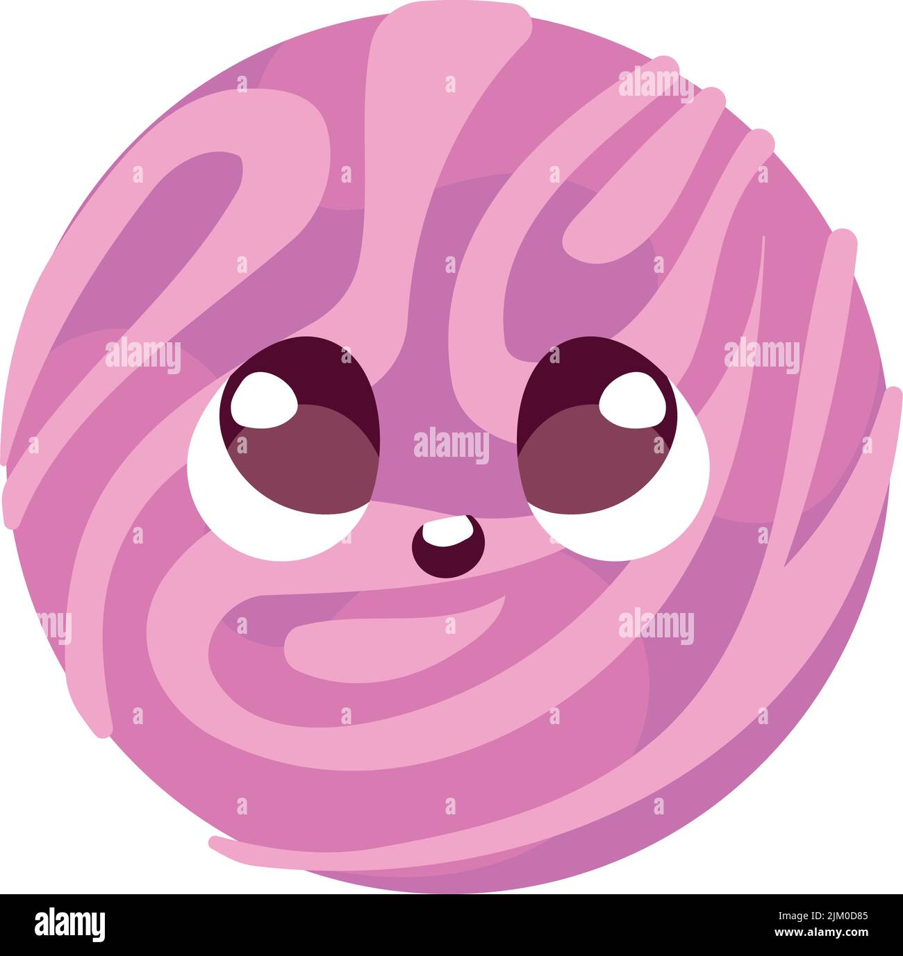 kawaii pink planet space Stock Vector Image & Art - Alamy