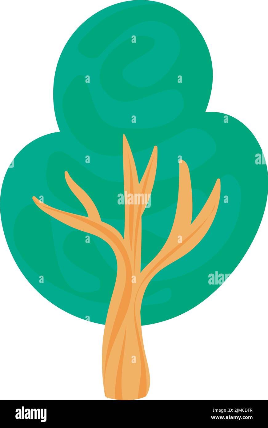 tree cartoon style Stock Vector Image & Art - Alamy