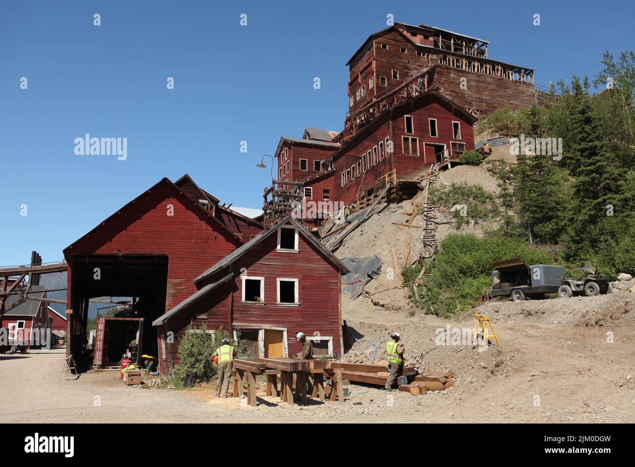 Mine restoration hi-res stock photography and images - Alamy