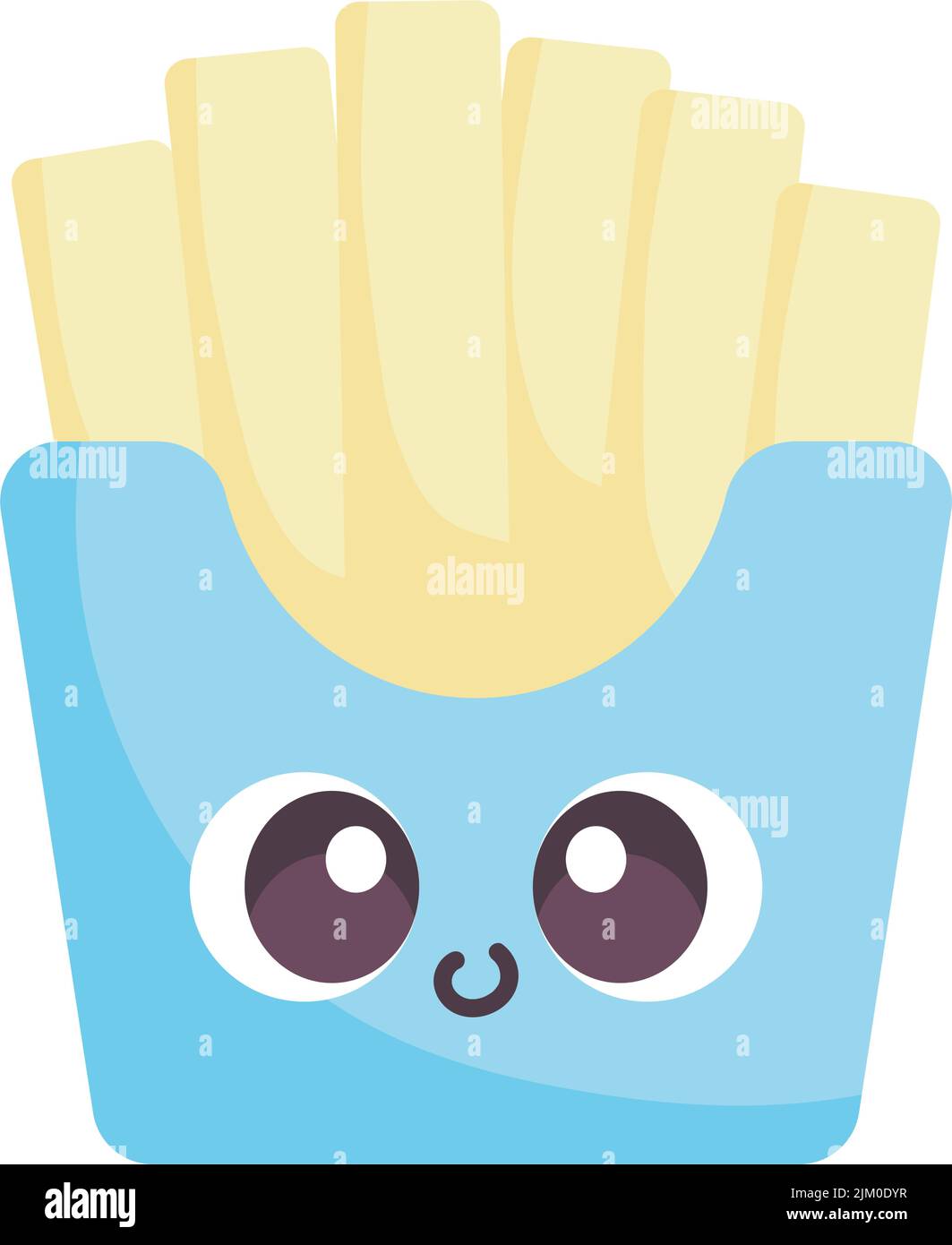 kawaii french fries icon Stock Vector Image & Art - Alamy