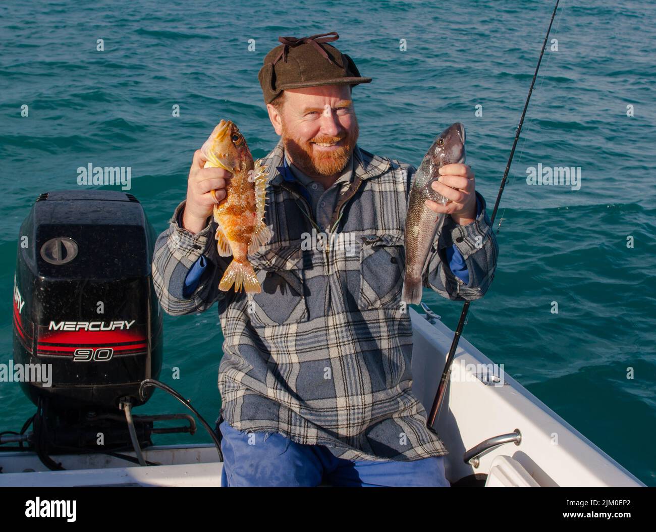 Catch blue cod new zealand hi-res stock photography and images - Alamy