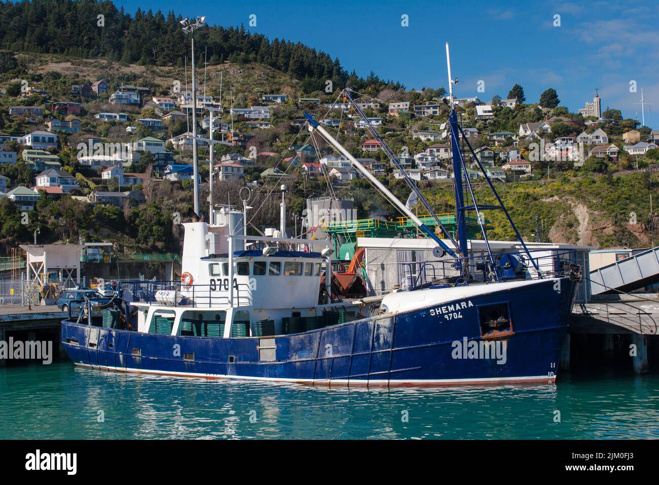 A Look at life in New Zealand: Commercial Fishing Vessel at Lyttelton ...