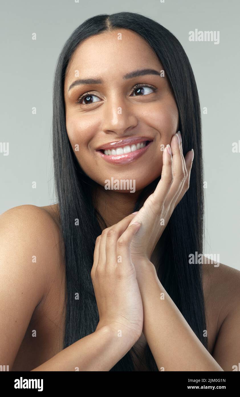 Stick to the product that enhances your natural beauty. a beautiful ...