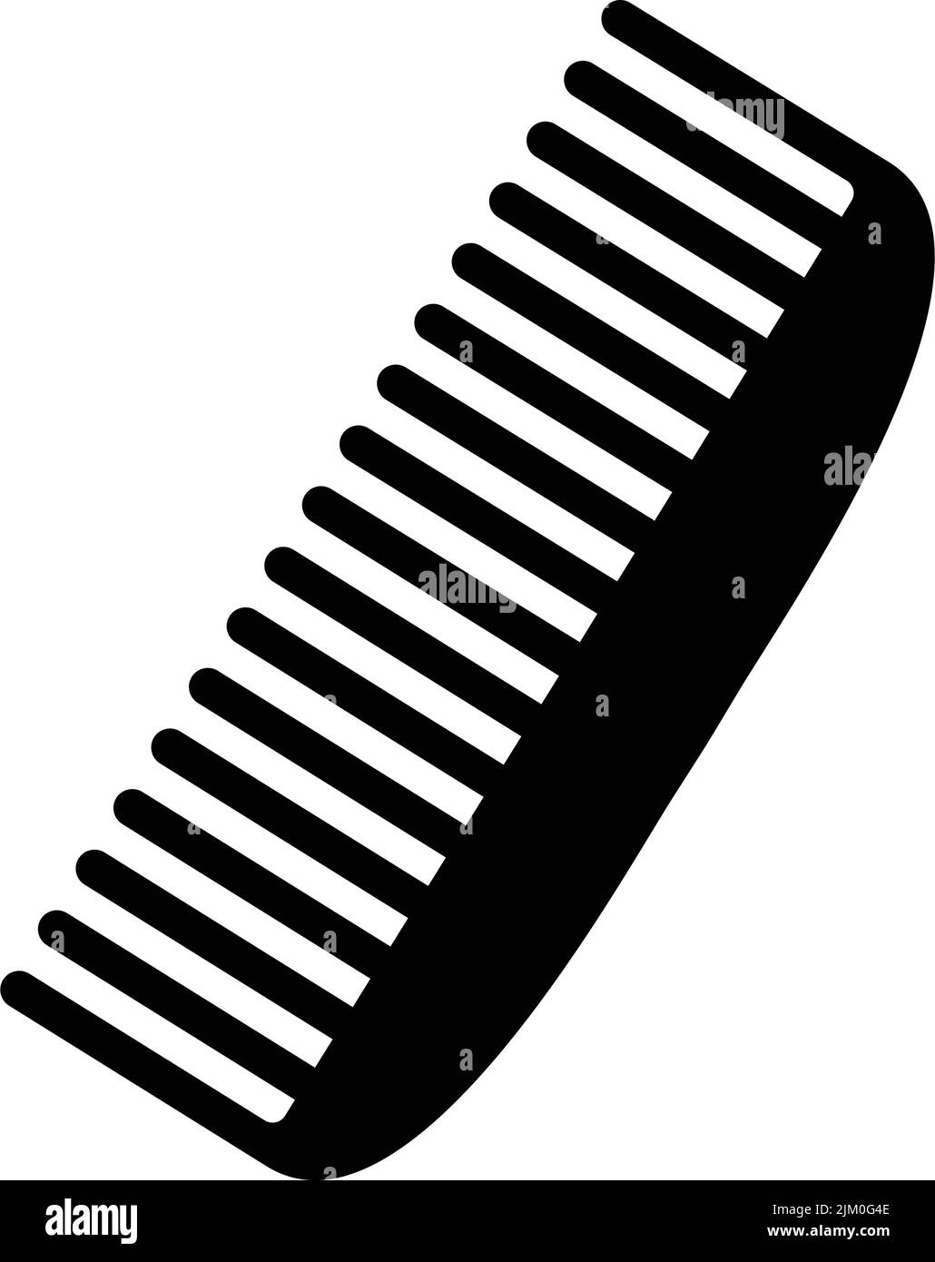 A logo design of the comb isolated on a white background Stock Vector ...