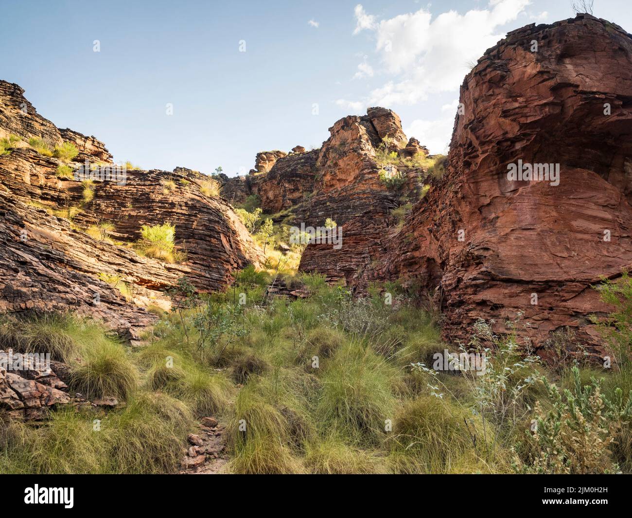 Quartz sandstone and congolmerate sedimentary karst rock formations ...