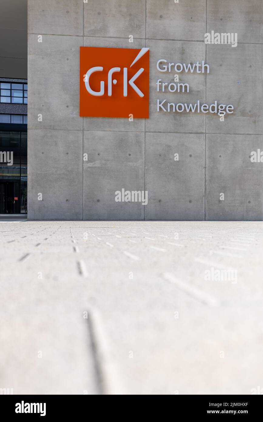 Nuremberg, Germany. 02nd Aug, 2022. The logo of the Nuremberg-based ...
