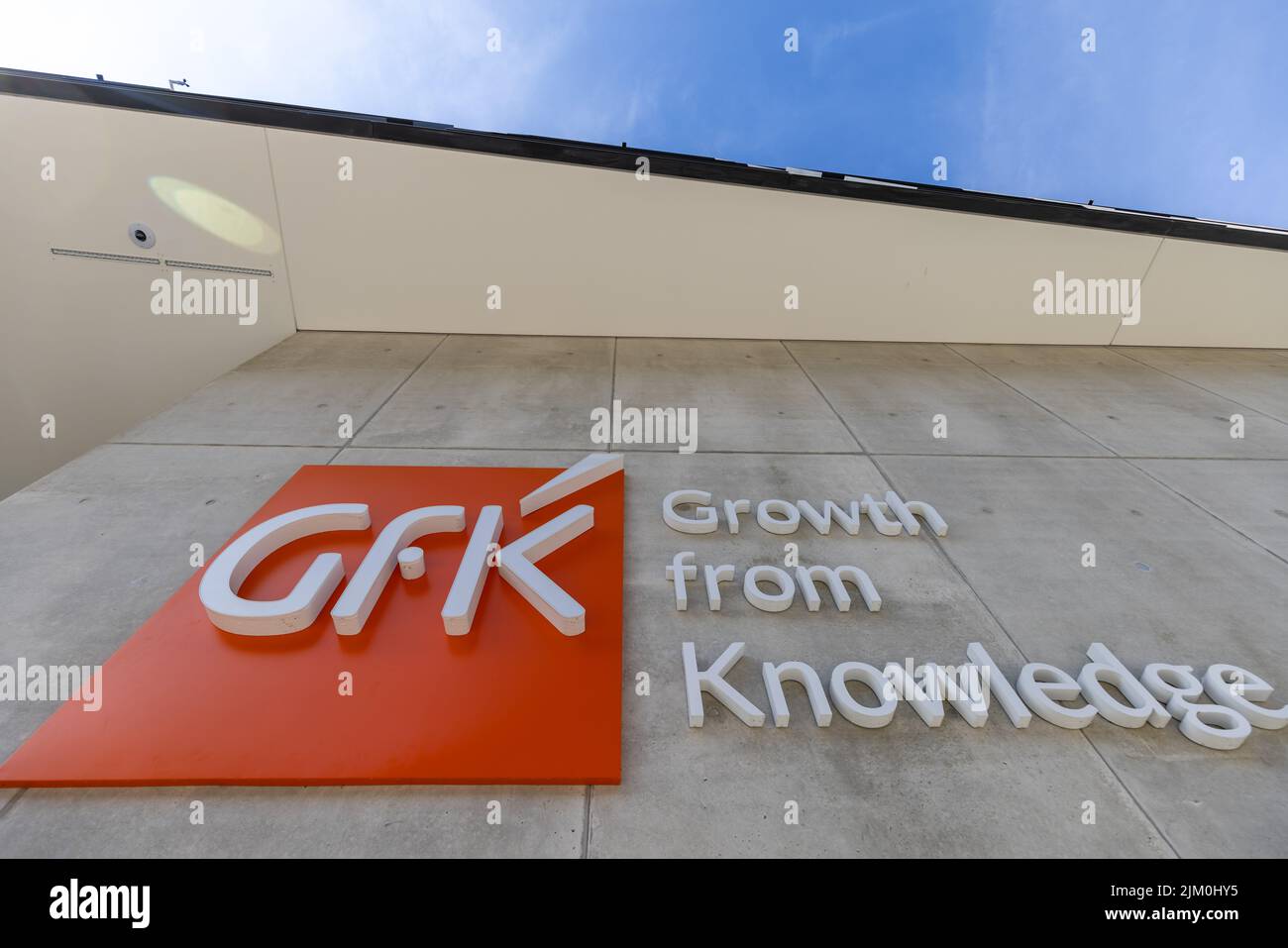 Nuremberg, Germany. 02nd Aug, 2022. The logo of the Nuremberg-based ...