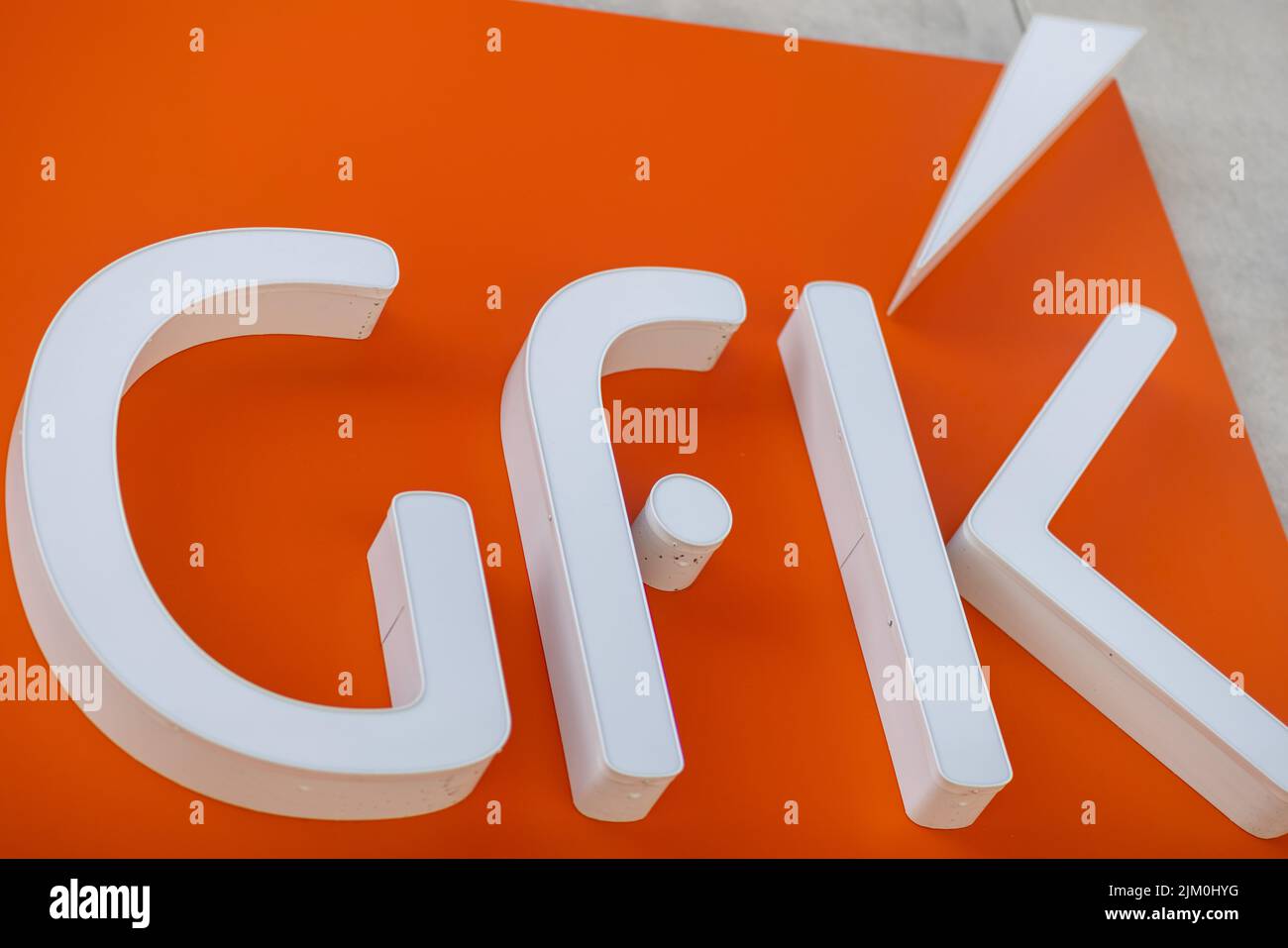 Nuremberg, Germany. 02nd Aug, 2022. The logo of the Nuremberg-based ...
