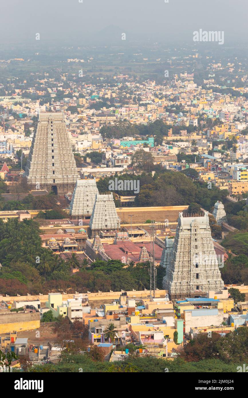 Virupaksha temple aerial view hi-res stock photography and images - Alamy