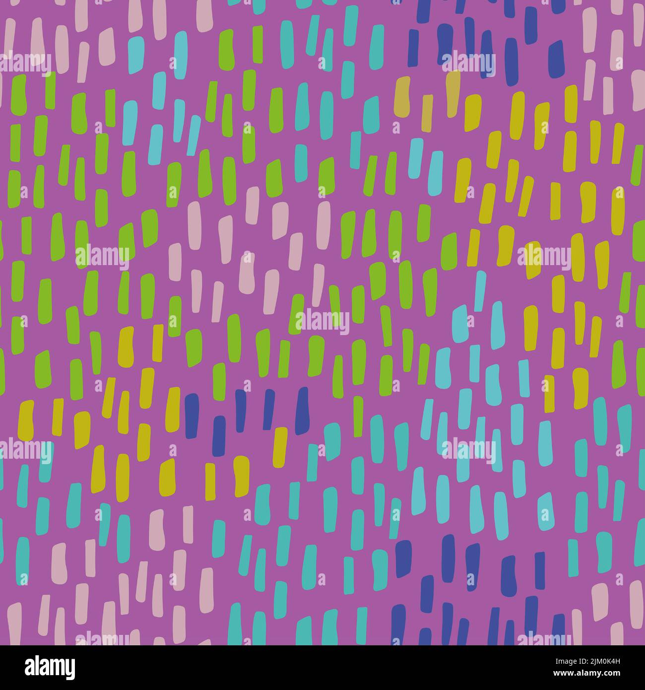 A seamless doodle pattern of dashes on purple background Stock Vector ...