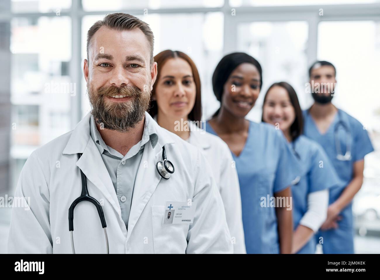 Lets get you moving from good to great health. Portrait of a group of ...