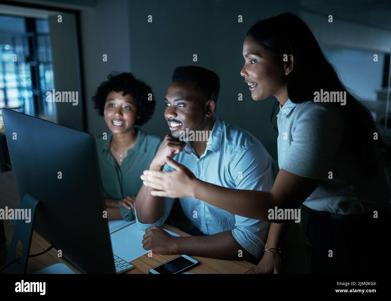 Respect time and it will reward you. a group of young businesspeople ...