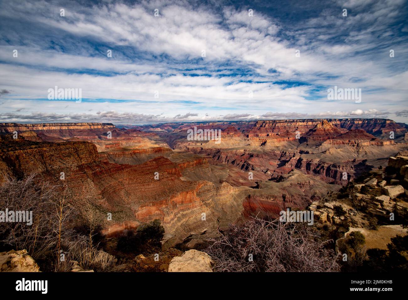 The beautiful view of the Grand Canyon National Park. Arizona, United ...
