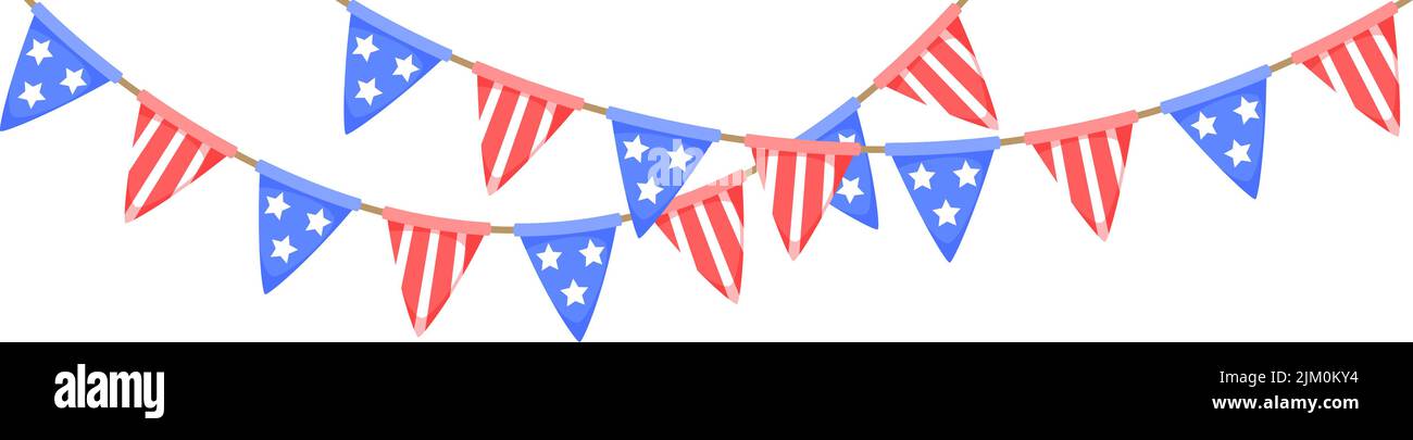 American flag celebration background Stock Vector Images - Alamy