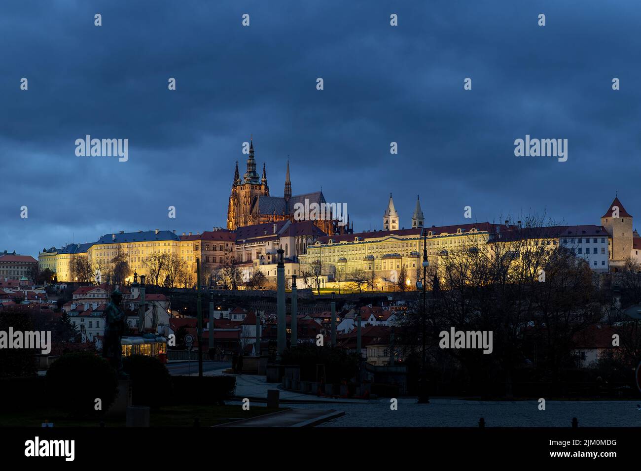 Beautiful fortified castle prague hi-res stock photography and images ...