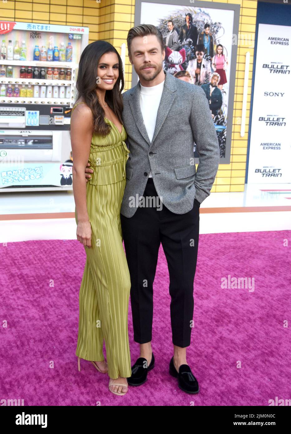 Los Angeles, California, USA 1st August 2022 Dancer Hayley Erbert and ...