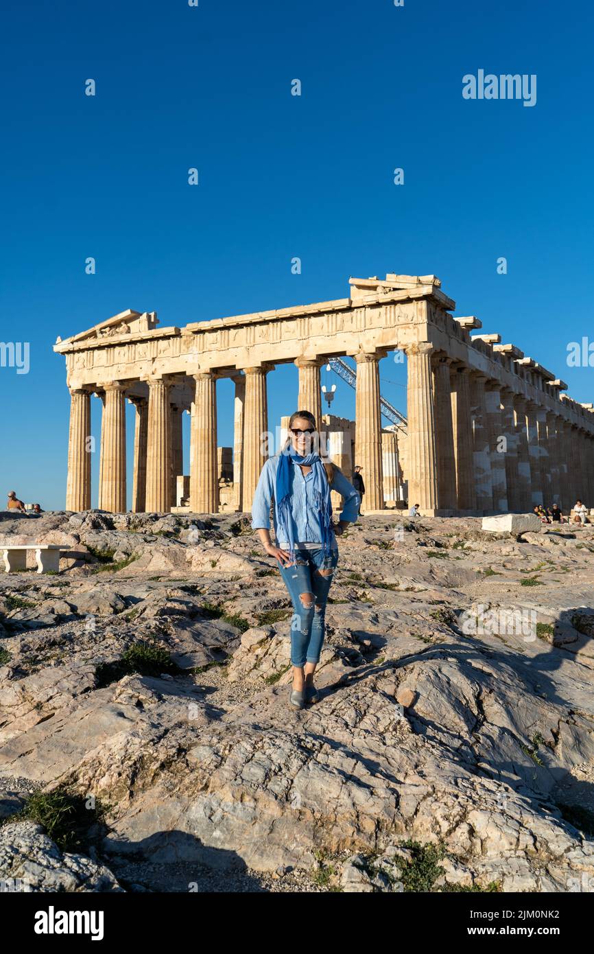 Model of the acropolis in athens hi-res stock photography and images ...