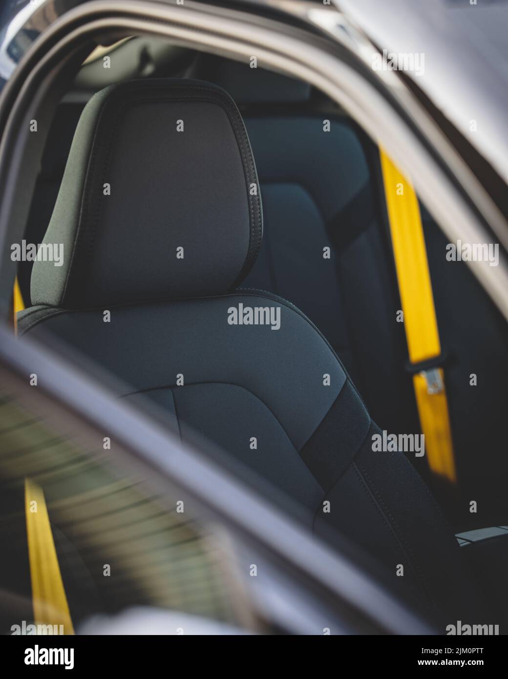 Car interior seat yellow hi-res stock photography and images - Alamy