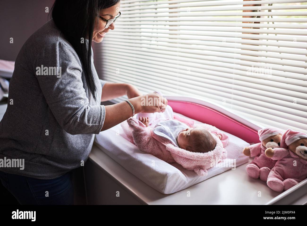 Child makes his bed hi-res stock photography and images - Alamy