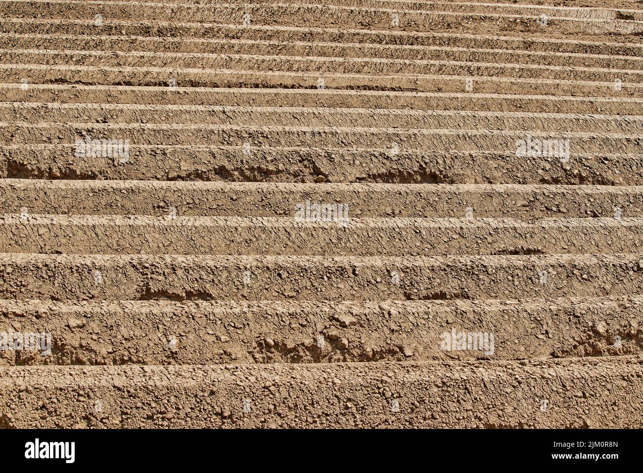 The ploughed field in Geilenkirchen, Germany - Farm scenery Stock Photo ...