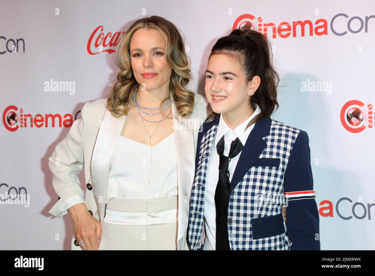 LOS ANGELES - APR 28: Rachel McAdams, Abby Ryder Fortson at the ...