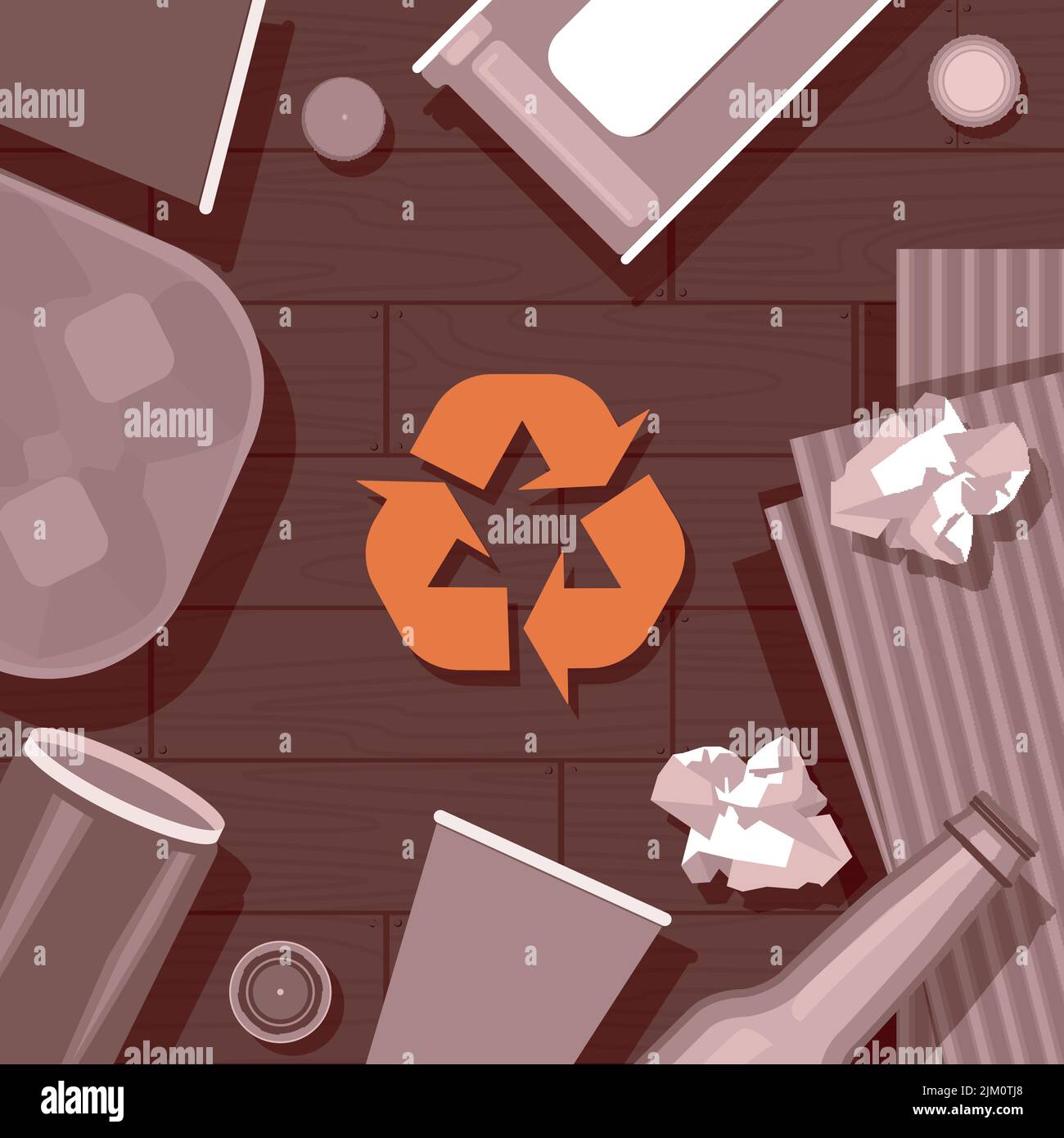 Recyclable glass bottle Stock Vector Images - Alamy