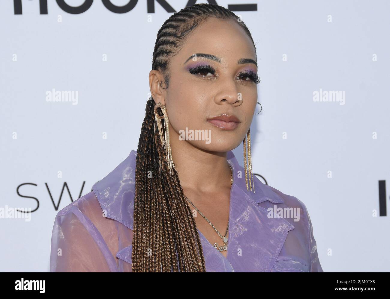 Candiss Hart arrives at the HBO Max's SWEET LIFE Season 2 Premiere held ...