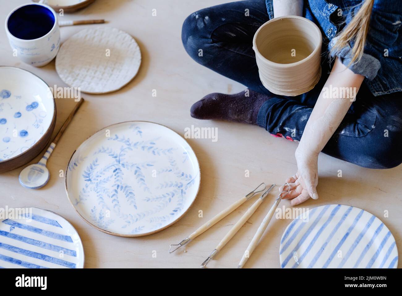 Crafty person hi-res stock photography and images - Alamy