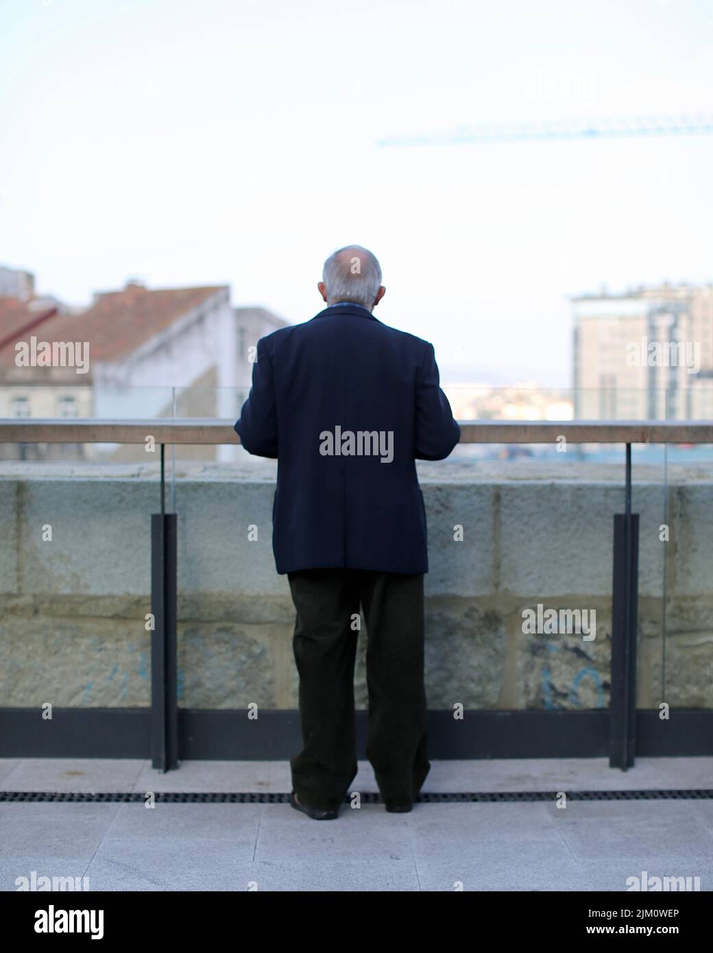 Look at the city from the balcony hi-res stock photography and images ...