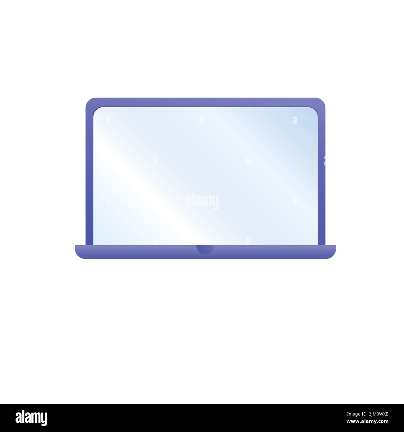 Vector icon of laptop Stock Vector Image & Art - Alamy