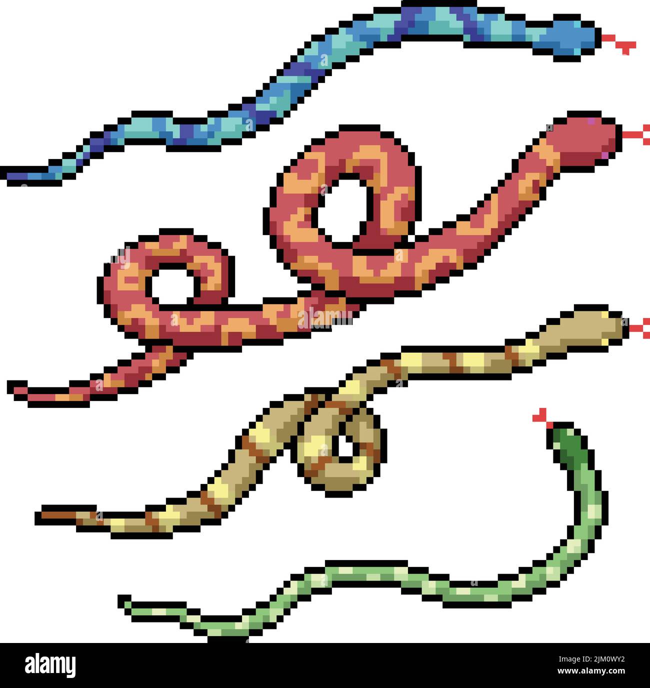 Colorful snake hi-res stock photography and images - Alamy