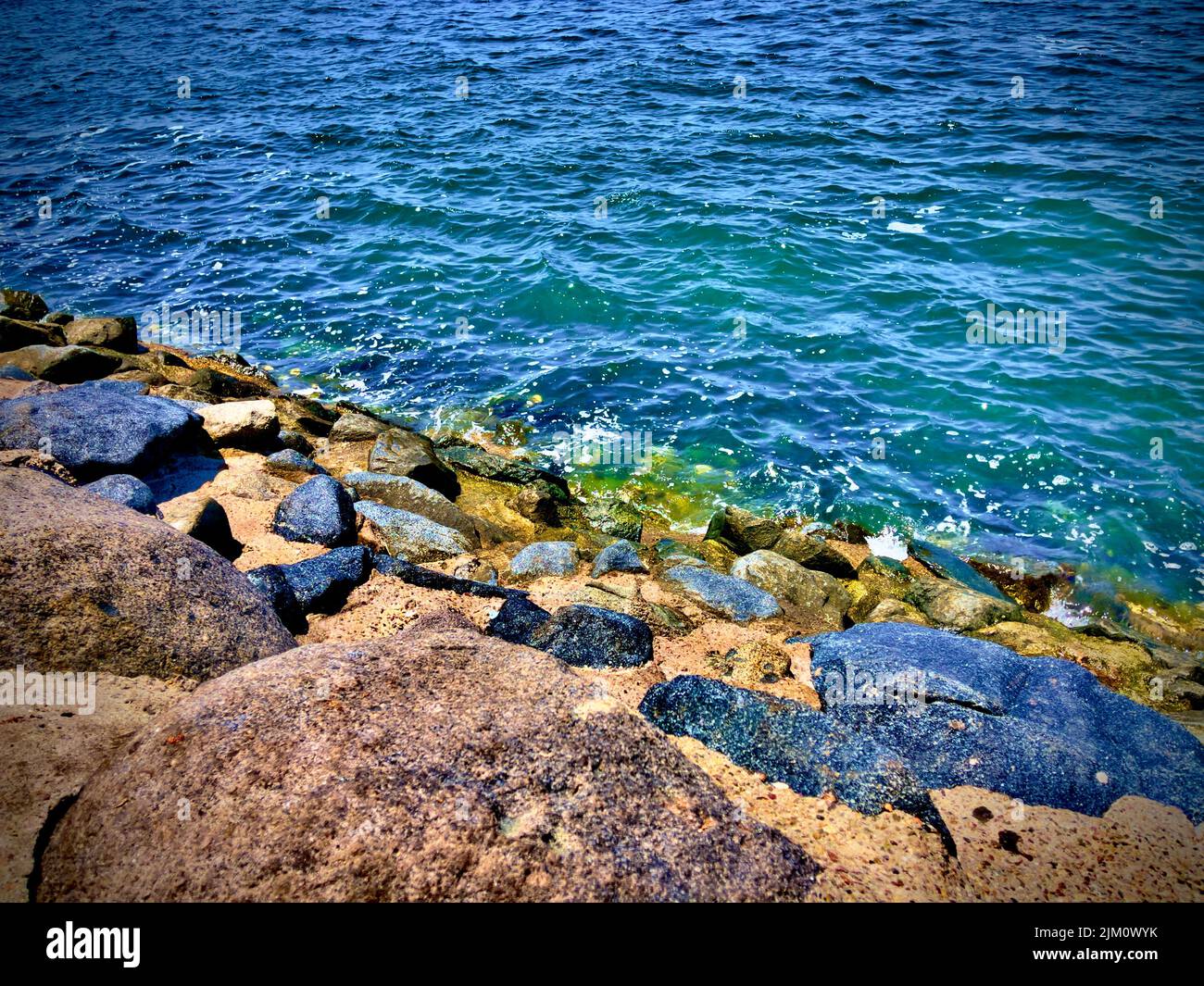 Beautiful rocks on sea hi-res stock photography and images - Alamy