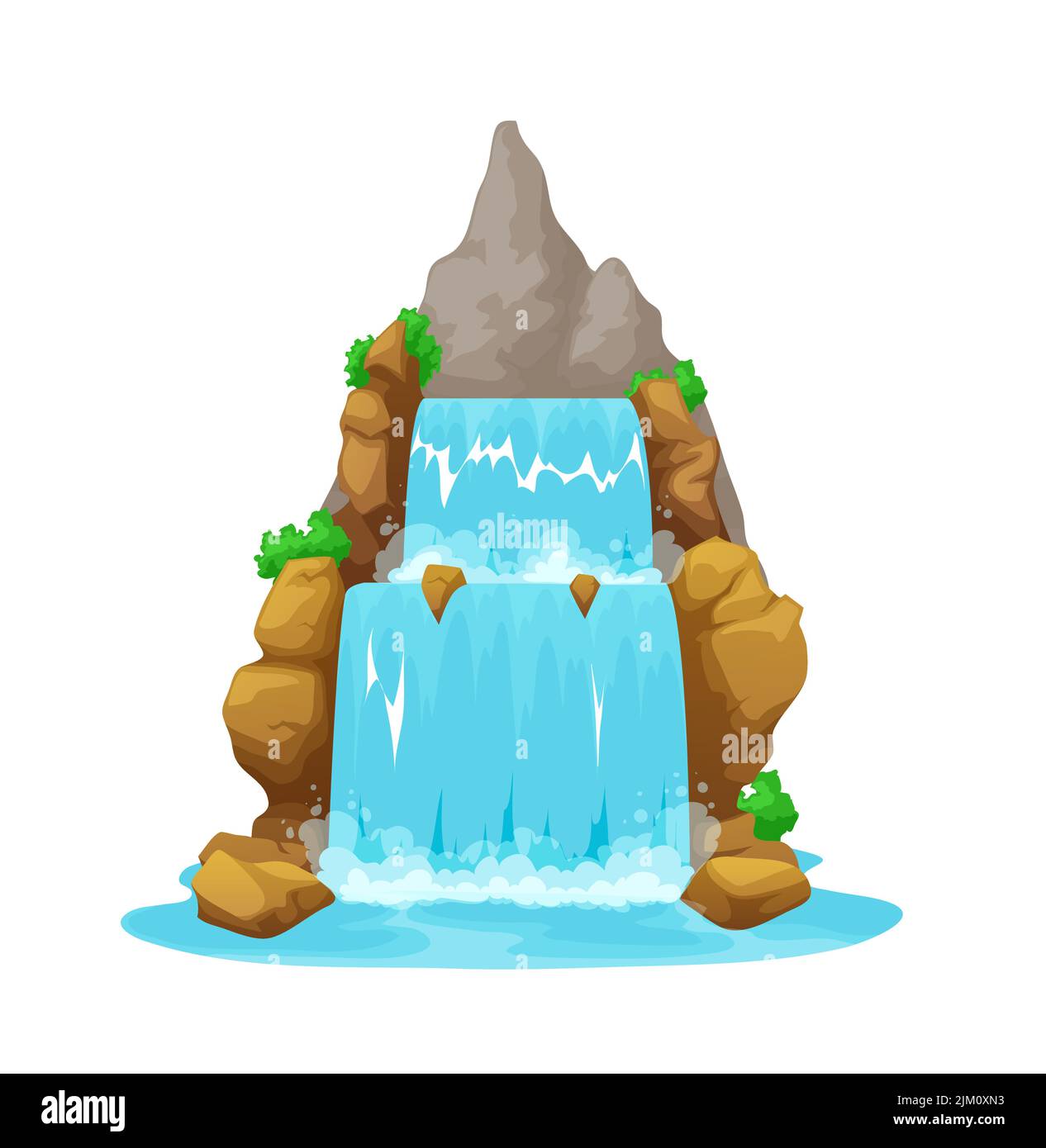 Jungle aqua park Stock Vector Images - Alamy