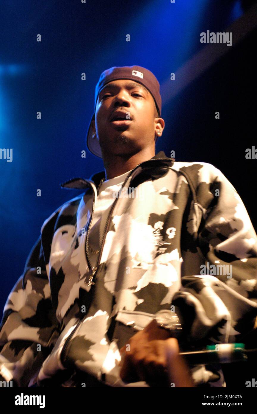 A Closeup Of Ja Rule Performing Live At The Former House Of Blues In West Hollywood California