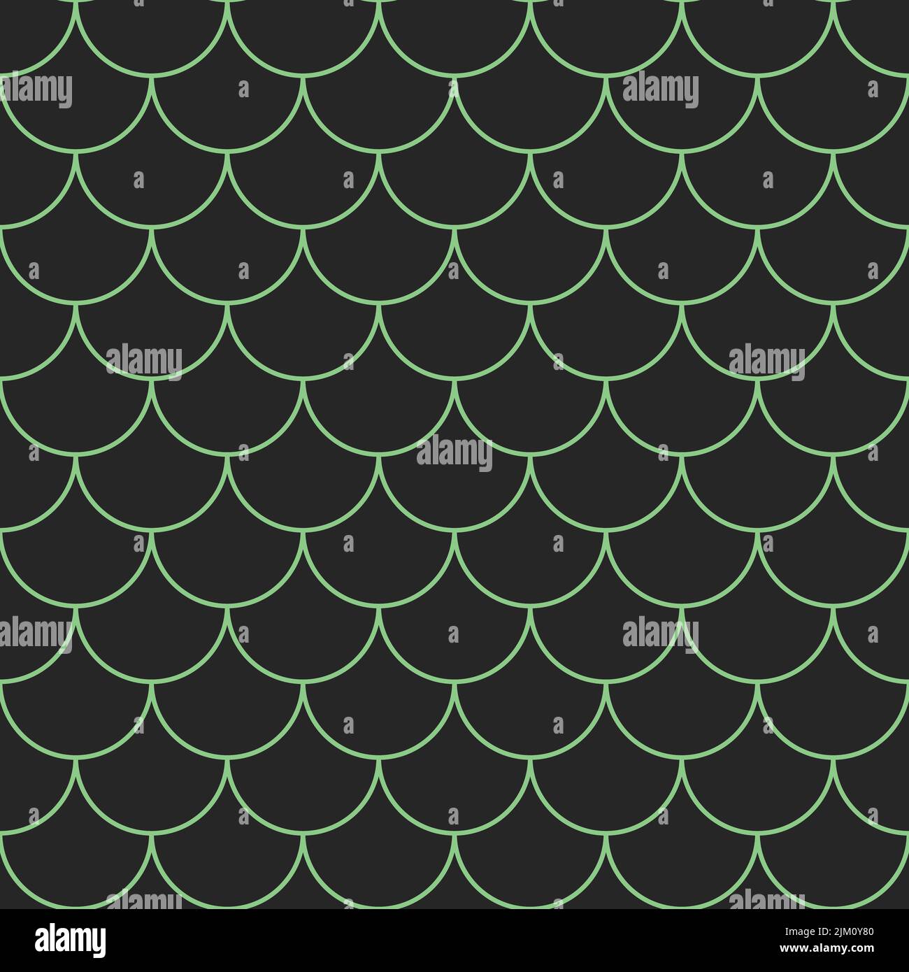 Fish scale vector seamless pattern. Japanese traditional ornament ...